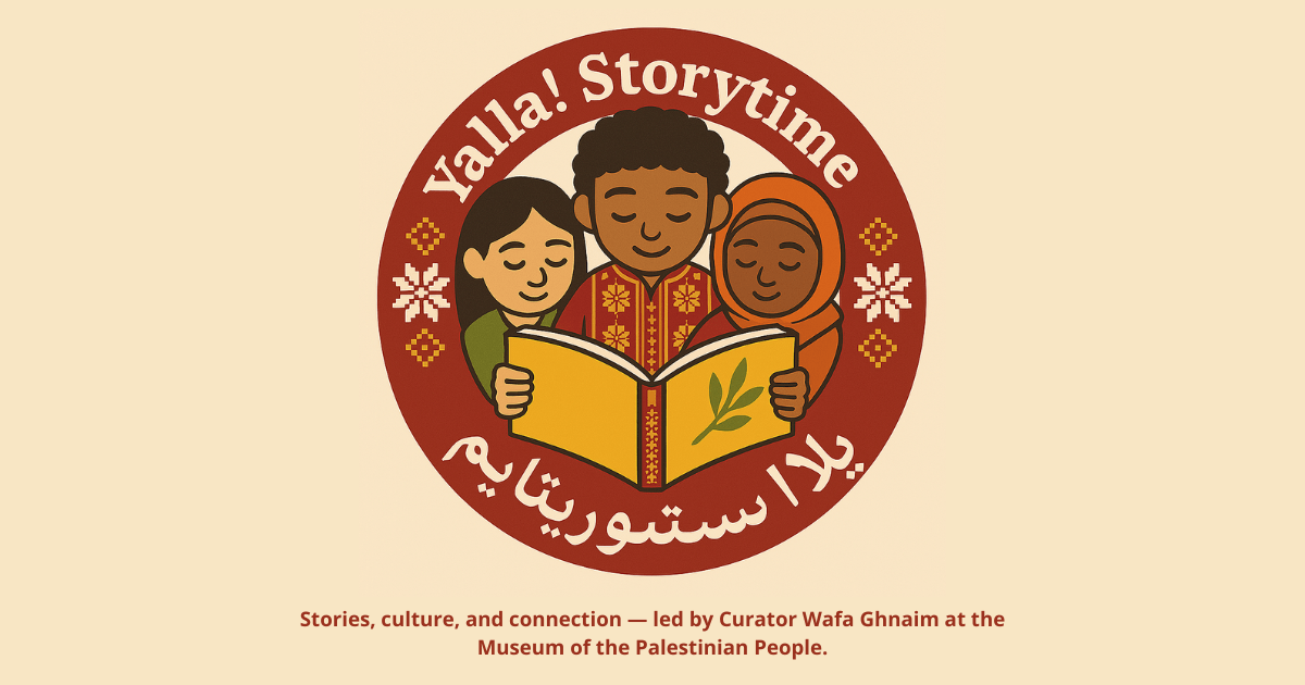 Yalla! Storytime! The Map of Palestine – Museum of the Palestinian People